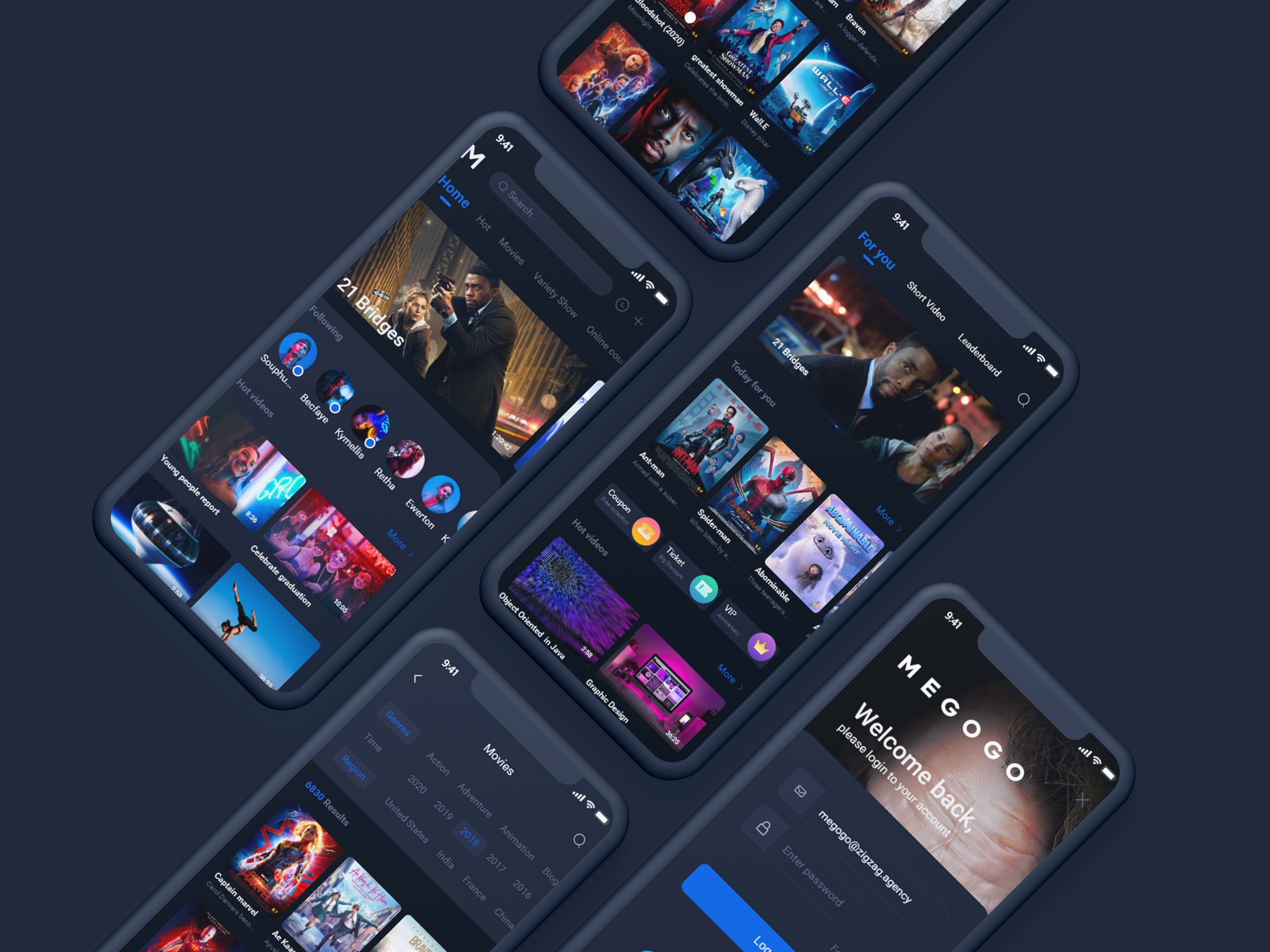 MEGOGO FILM - ZigZag Digital Agency | #1 for Web, Branding and Digital